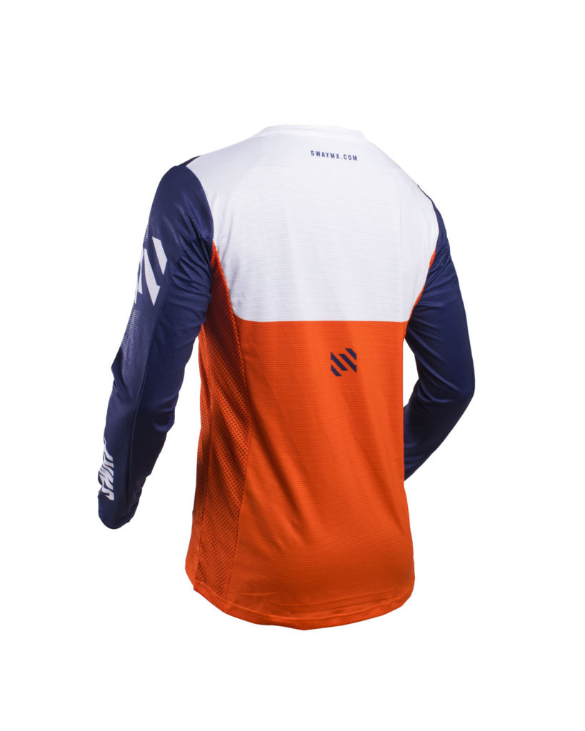 MX Jersey SX0 Orange Blue - MX Jersey - Sway MX
